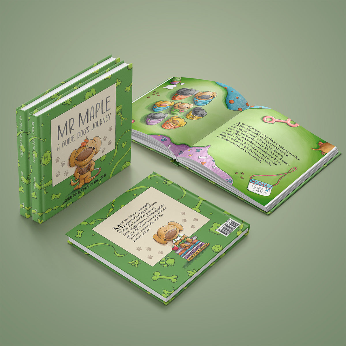 Mr. Maple: A Guide Dog's Journey Book – Paul Castle Studio