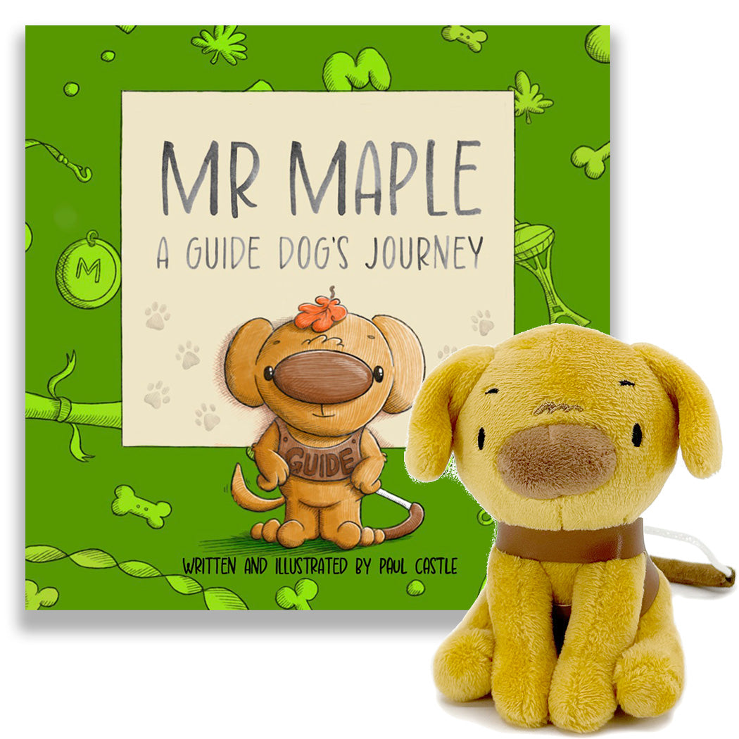 Mr. Maple Book and Plushie Bundle – Paul Castle Studio
