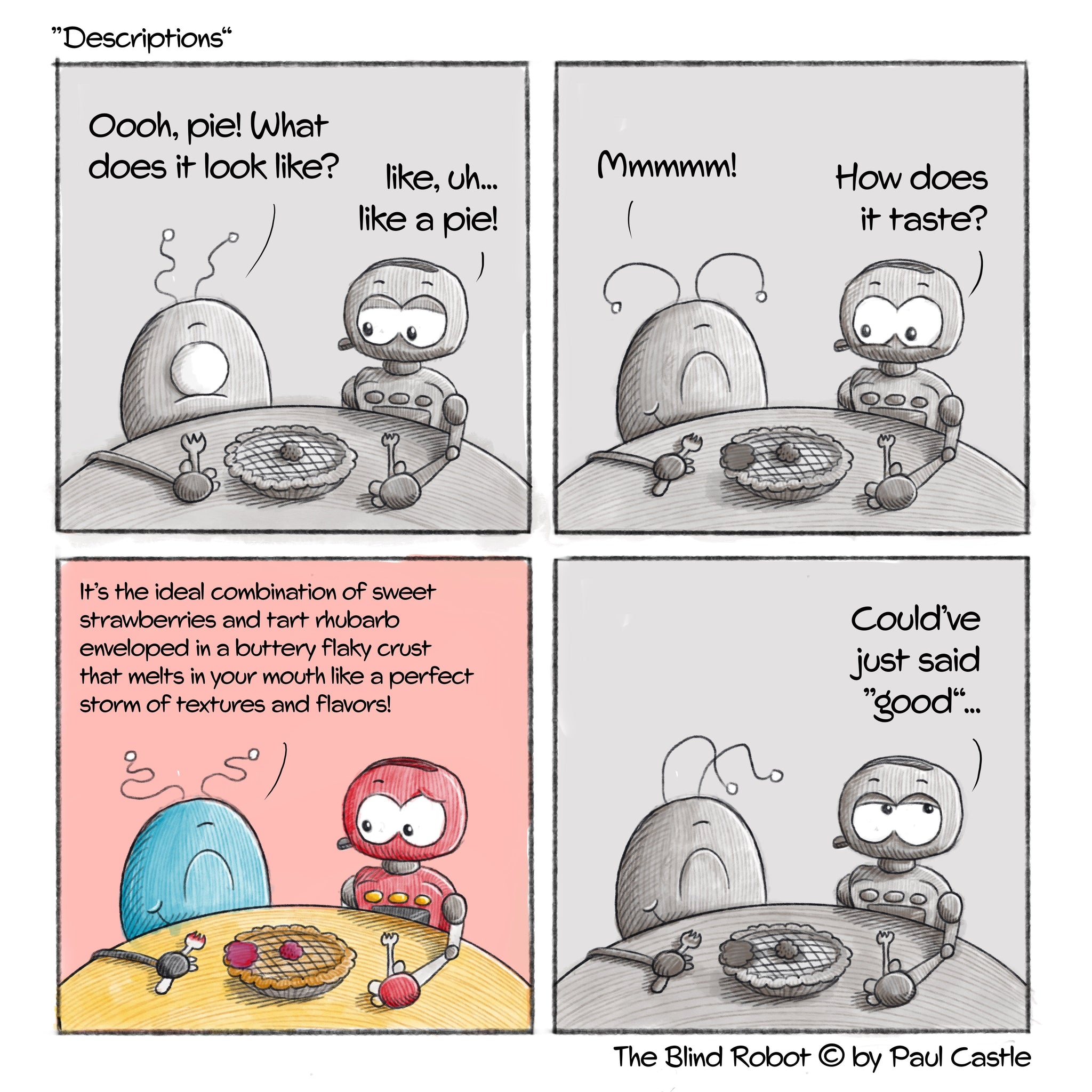 The Blind Robot Cartoon - Comic Collection 3 – Paul Castle Studio
