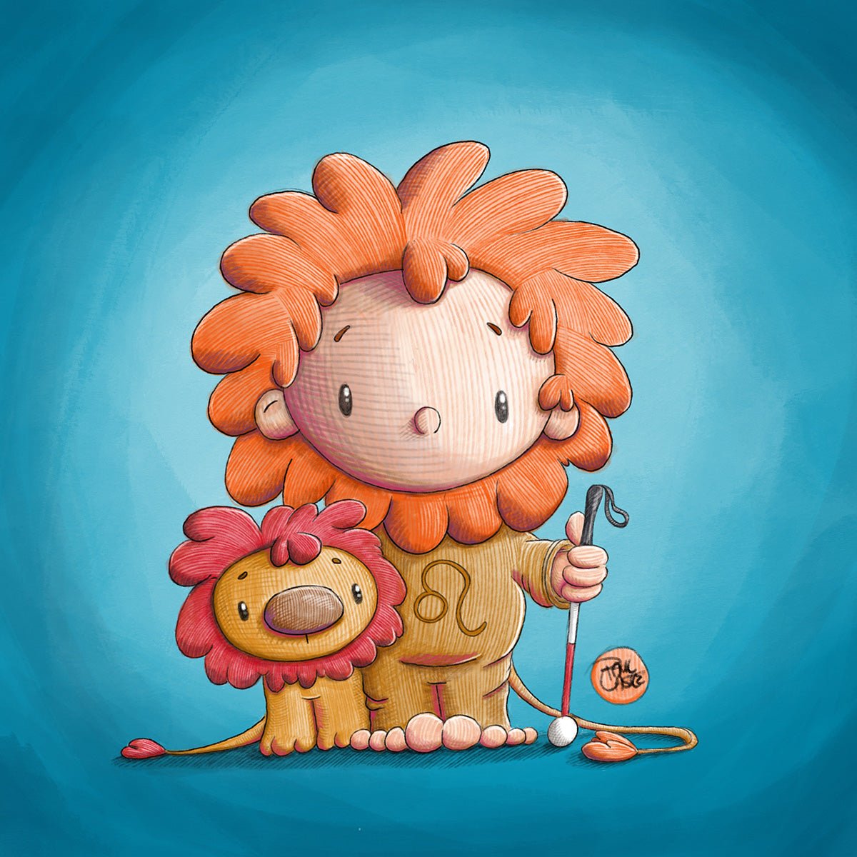 Leo - Art Print – Paul Castle Studio